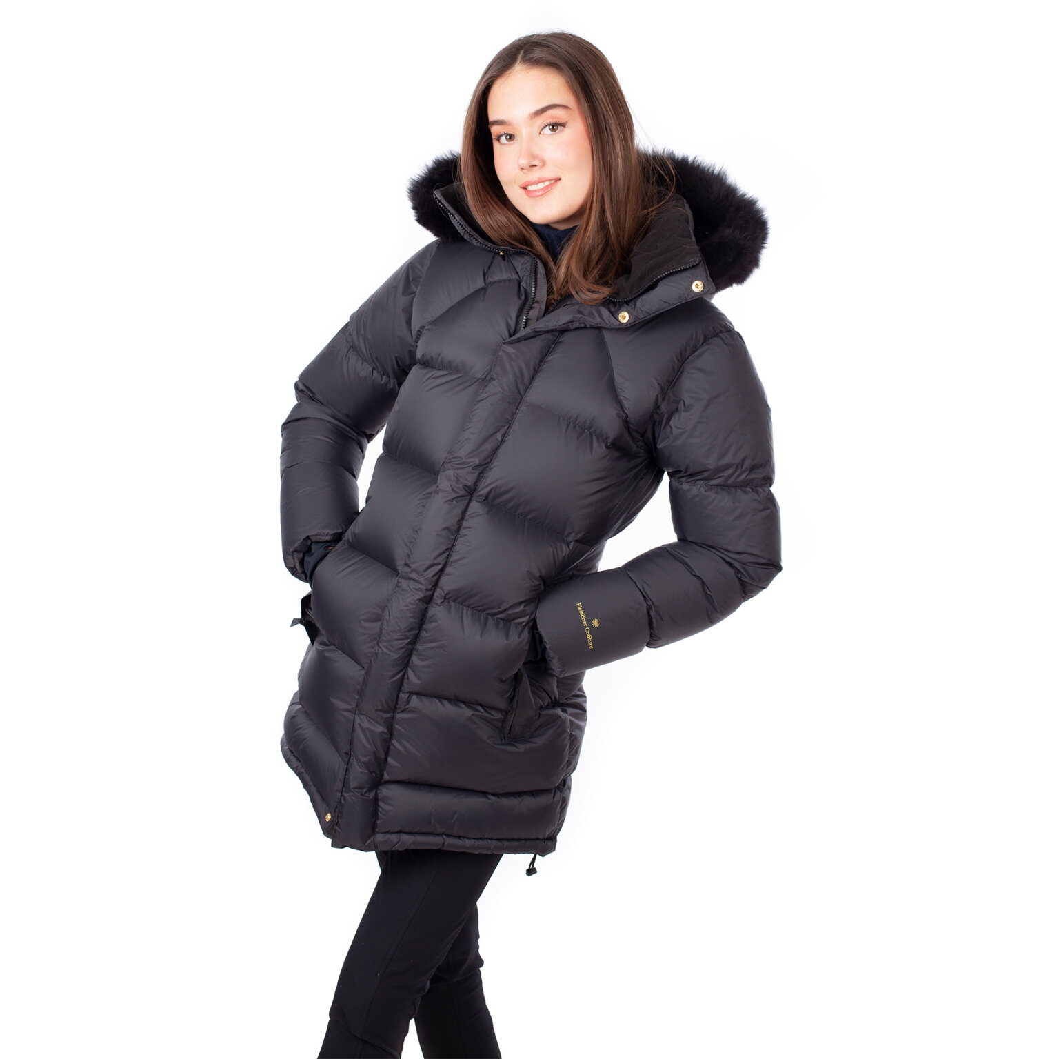 Polaris down coat - Fleischer Couture